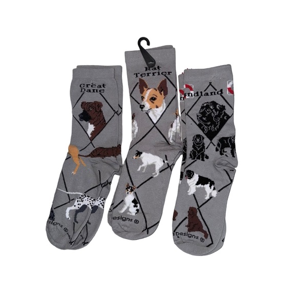 Underwear & Socks | 3 Pack Dog Socks In Gray | Poshmark
